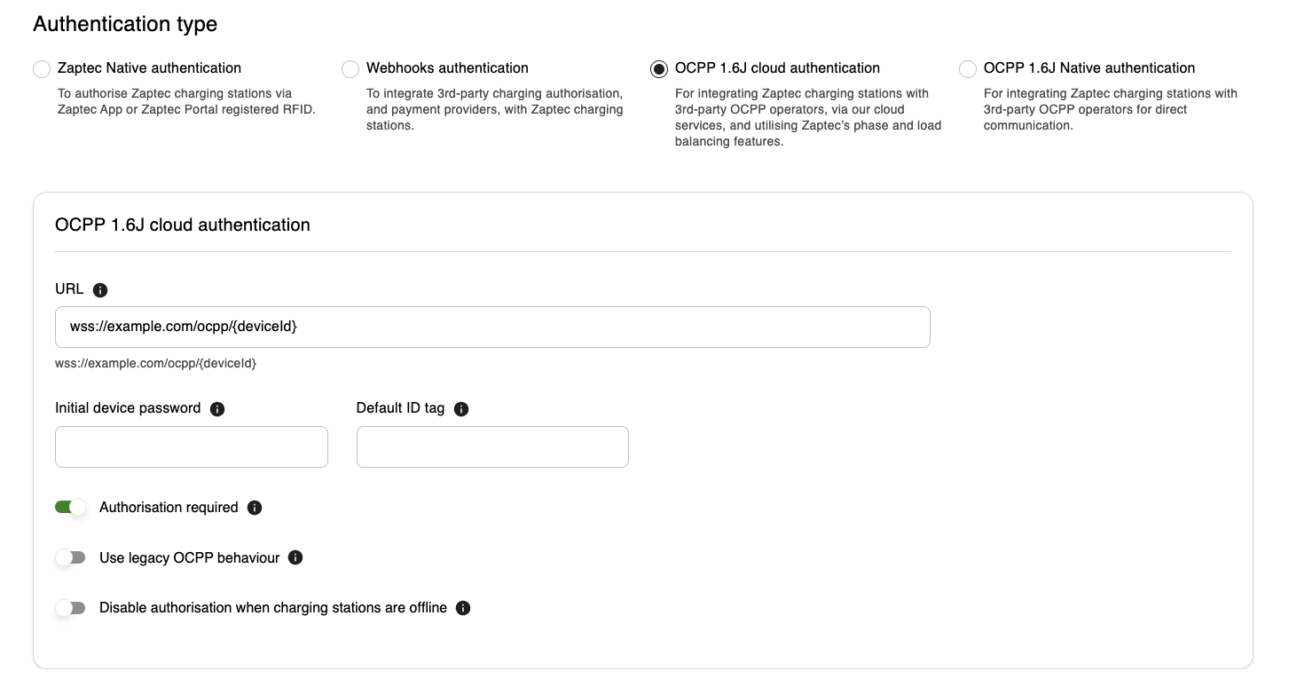 Integrer med Zaptec ved brug af OCPP 1.6J – Zaptec Hjælpecenter
