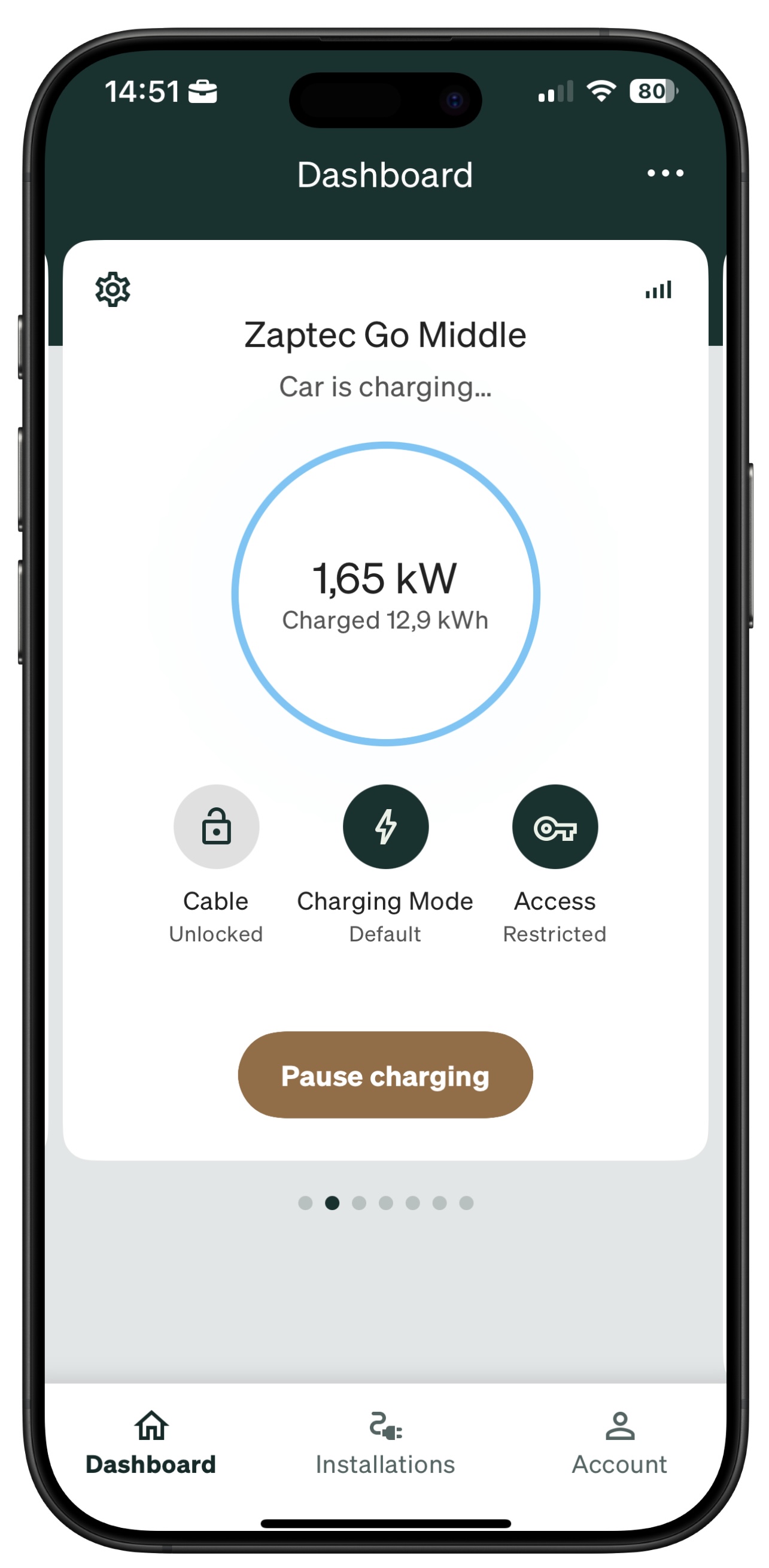 How to start charging with the Zaptec App – Zaptec Help Center