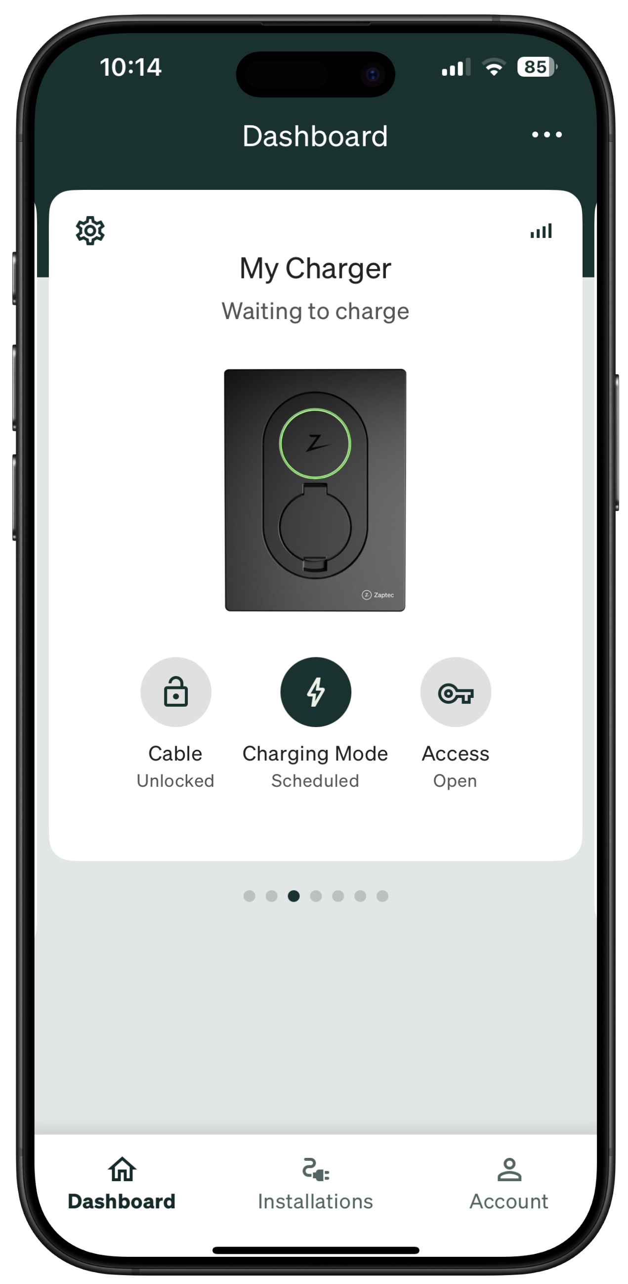 How to start charging with the Zaptec App – Zaptec Help Center